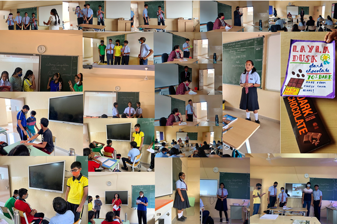 INTRA-SCHOOL LITERARY COMPETITION – PRELIMS - Vista School